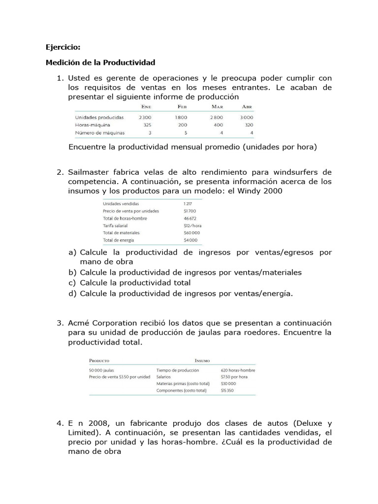 Ejercicios Final | PDF