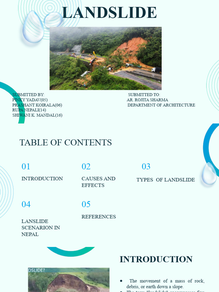 Landslide GRP A | PDF | Landslide | Earth Sciences