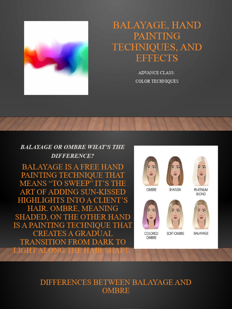 Balayage Advanced Class | PDF | Hair