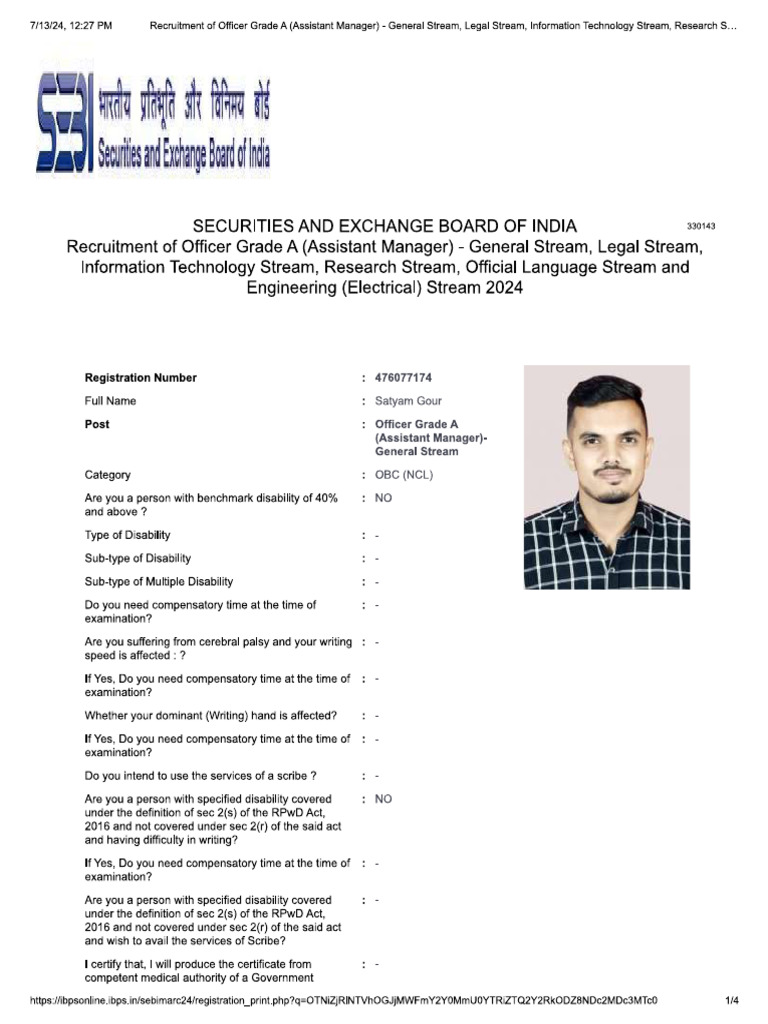 Application Sebi | PDF