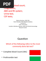 Interpreting IDEXX ProCyte Dx Dot Plots | PDF | White Blood Cell ...