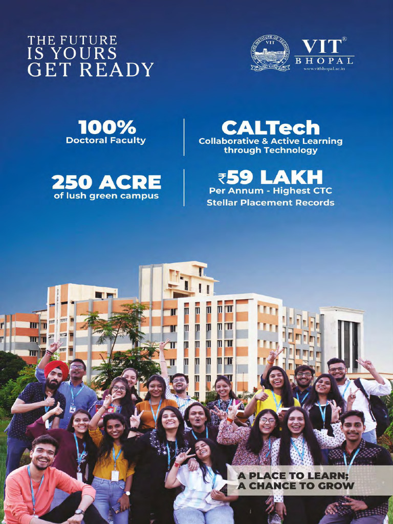 VIT Bhopal Brochure 2023 | PDF