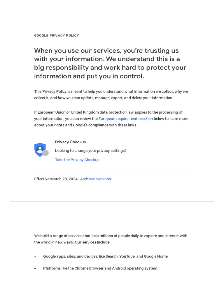 google_privacy_policy_en_eu | PDF | Mobile App | Internet Privacy