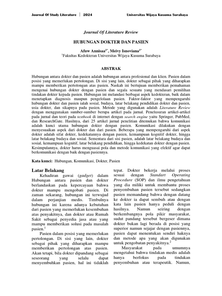 Format Jurnal | PDF | Pengembangan Diri