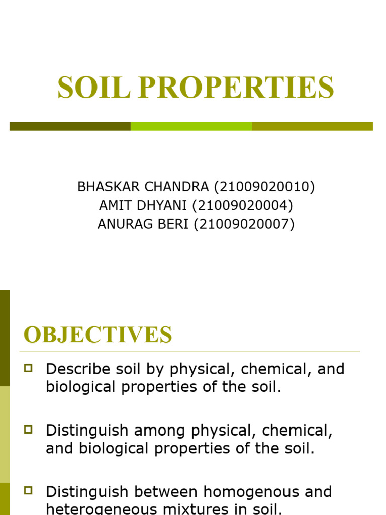 Civil Walo PPT 2 Lo | PDF | Soil | Decomposition