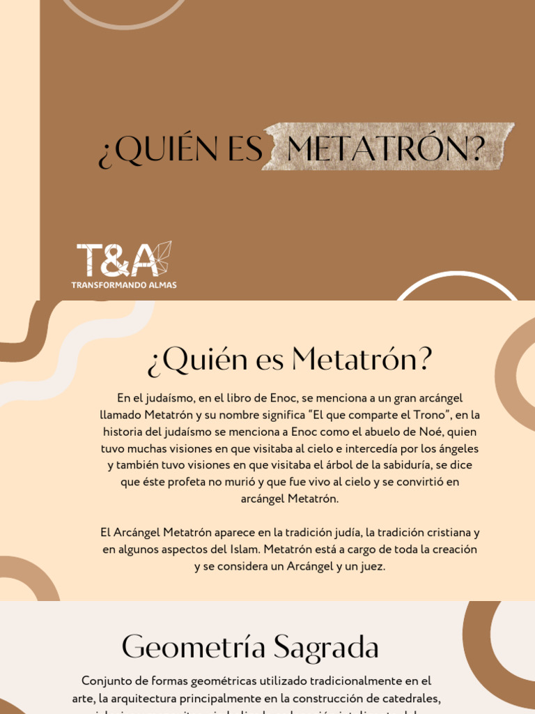 Quien Es Metatrón | PDF