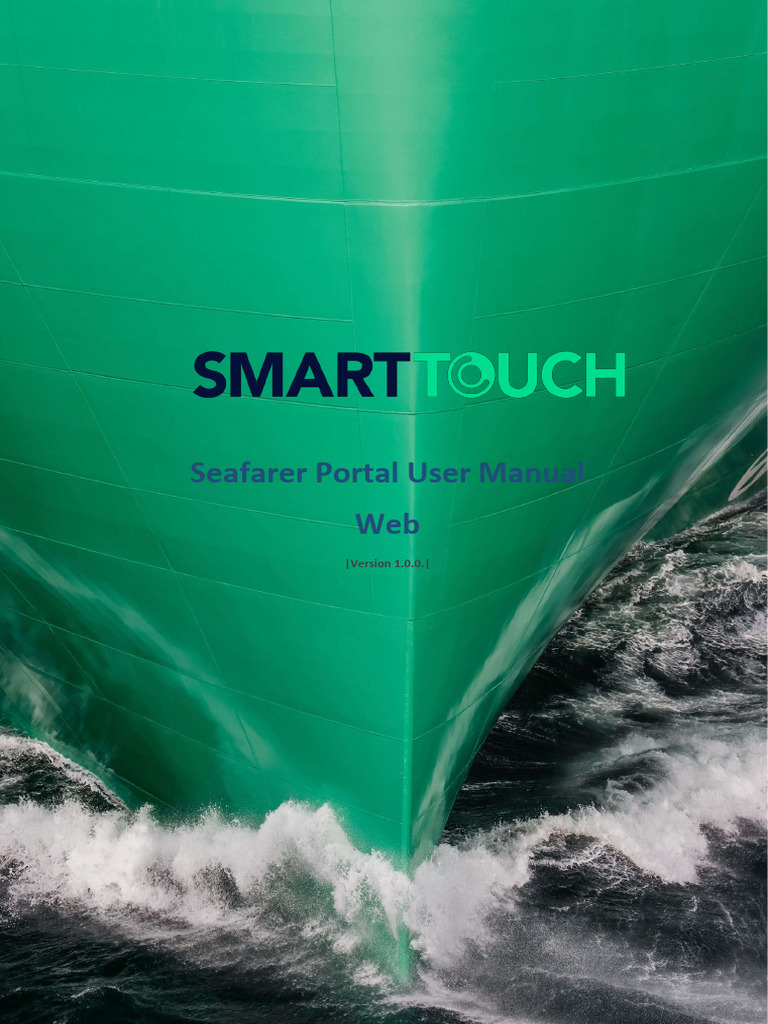Seafarer Portal User Manual | PDF | World Wide Web | Internet & Web