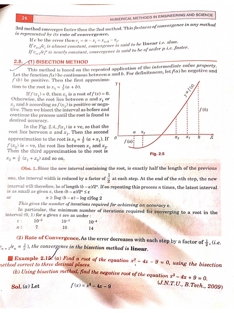 Bisection Newton Regularfalsi Pdf