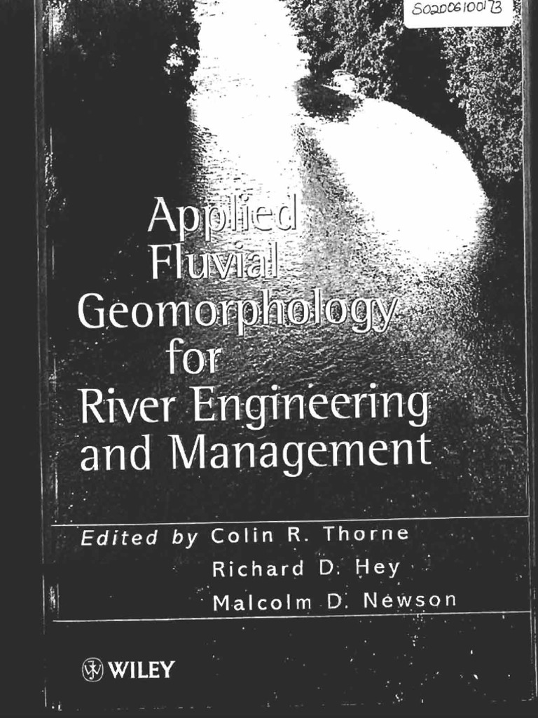 Applied Fluvial Geomorphology | PDF