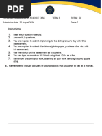 EMS Lesson Plans Grade 7 Term 3 | PDF | Advertising | Consumer Behaviour