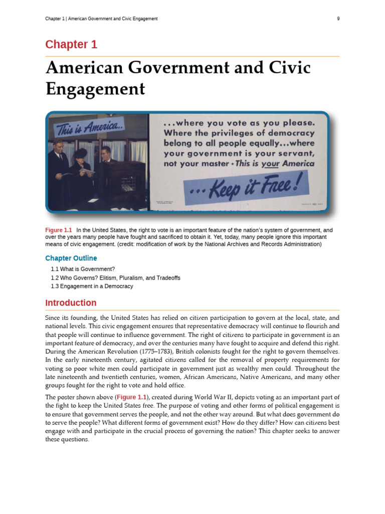 Understanding American Government Basics | PDF | Capitalism | Democracy