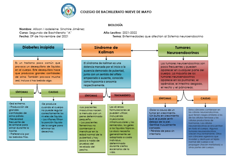 Enfermedades Que Afectan Al Sistema Neuroendocrino 20211110 | PDF | Cáncer | Neoplasias