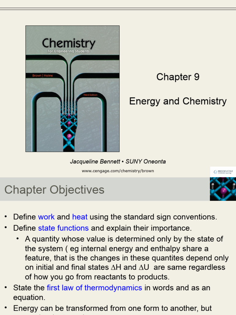 CH 9-Annotated Slides | PDF | Heat | Chemistry