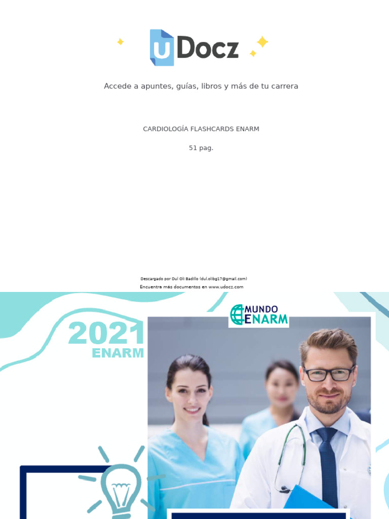Flashcards de Cardiología ENARM | PDF | Insuficiencia cardíaca ...
