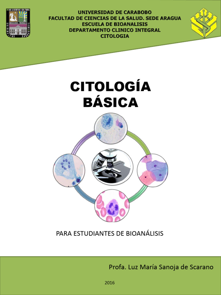 Citologia Basica 2016 . Prof. Luz María Sanoja | PDF | Biología Celular ...