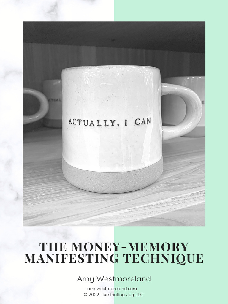Money Memory Manifesting Technique | PDF | Gratitude | Thought