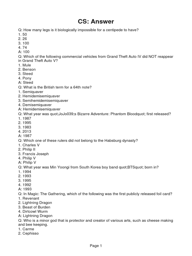 CS195 Handout 8 | PDF