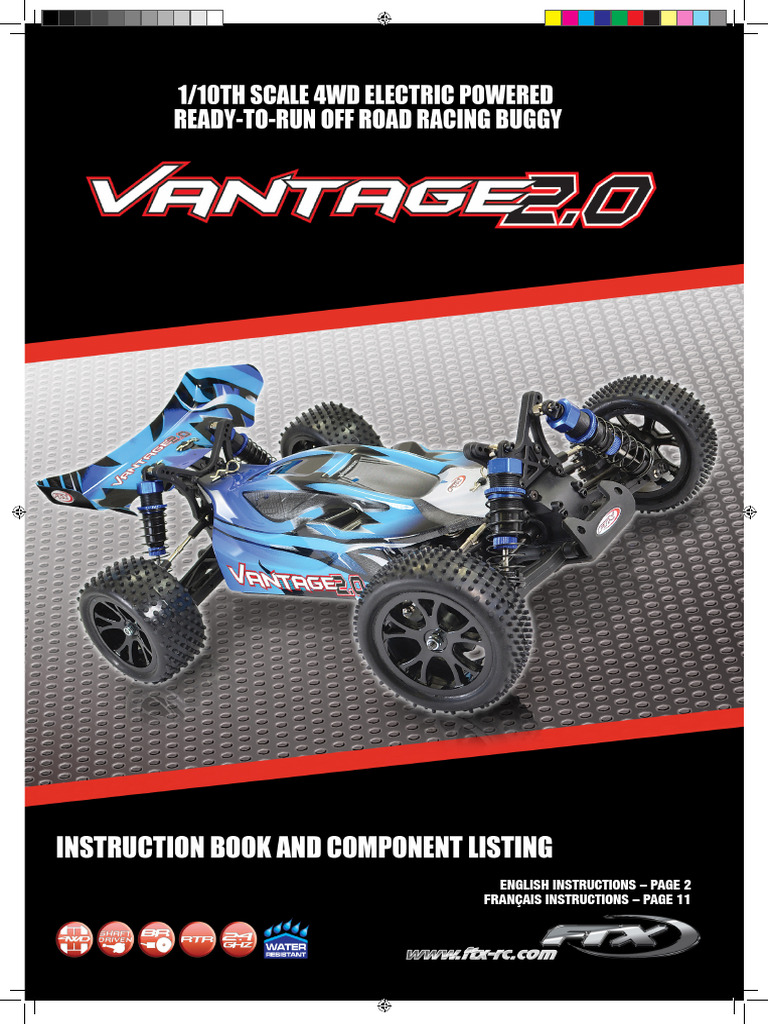 FTX Vantage 2.0 Manual | PDF | Gear | Recycling
