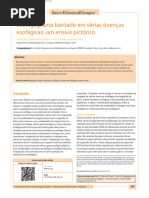 Exames Contrastados: Esofagografia Detalhada | PDF | Vômito | Esôfago