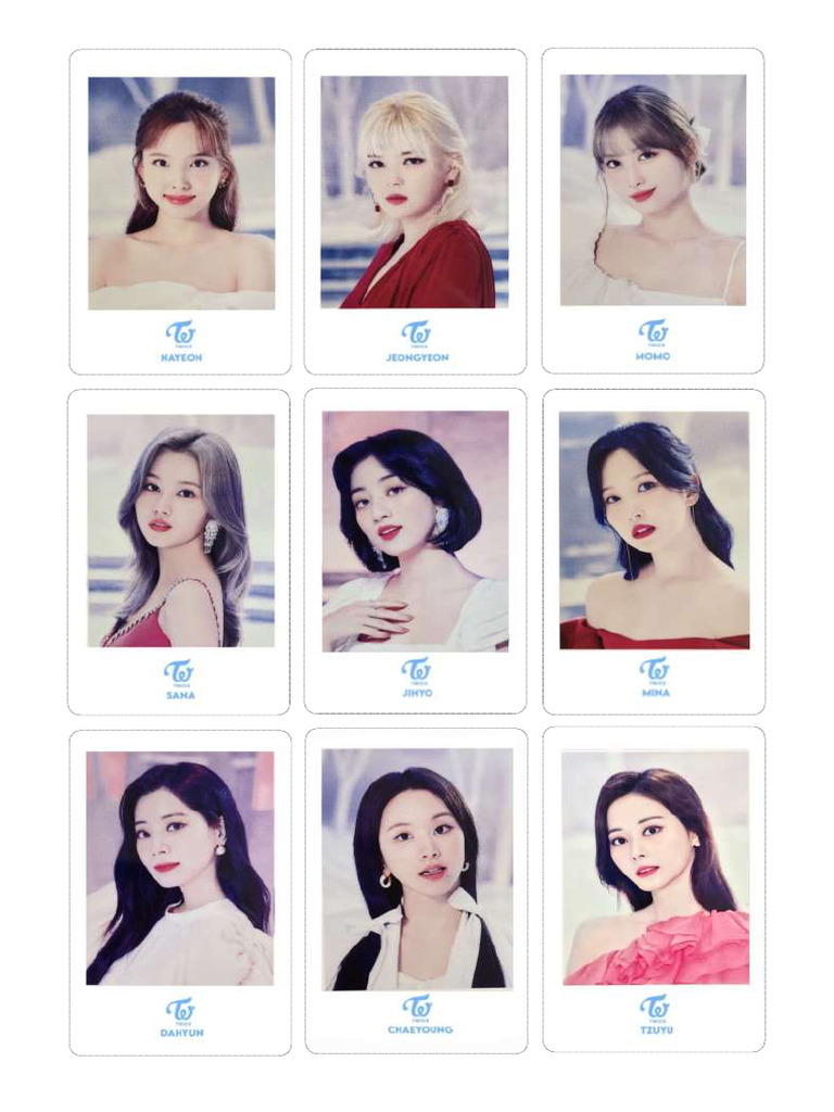 Doughnut Photocards Twice | PDF