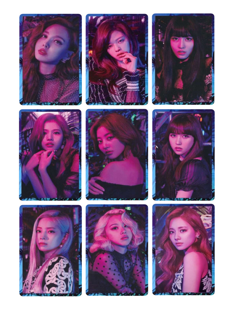 Breakthrough Twice Photocards | PDF
