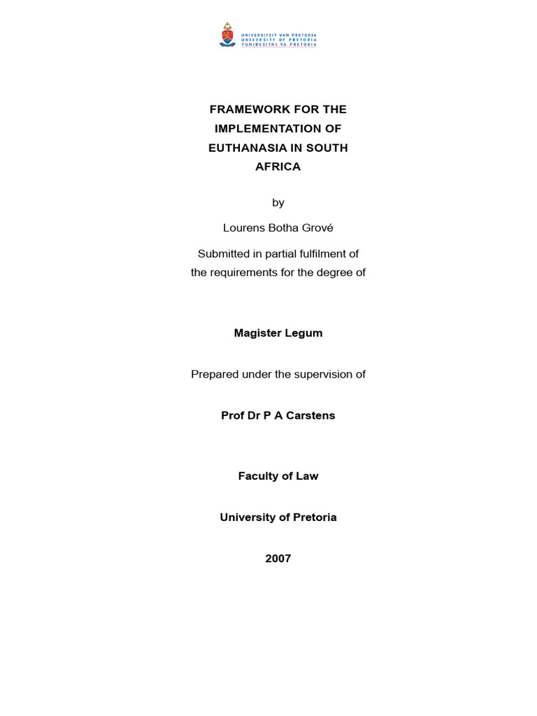 Master’s Thesis | PDF | Dignity | Citation