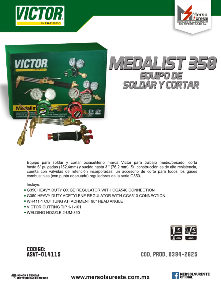Ft-Victor Medalist 350-Clave | PDF