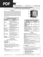 Technical Data Sheet BSB FD C Series | PDF | Duct (Flow)