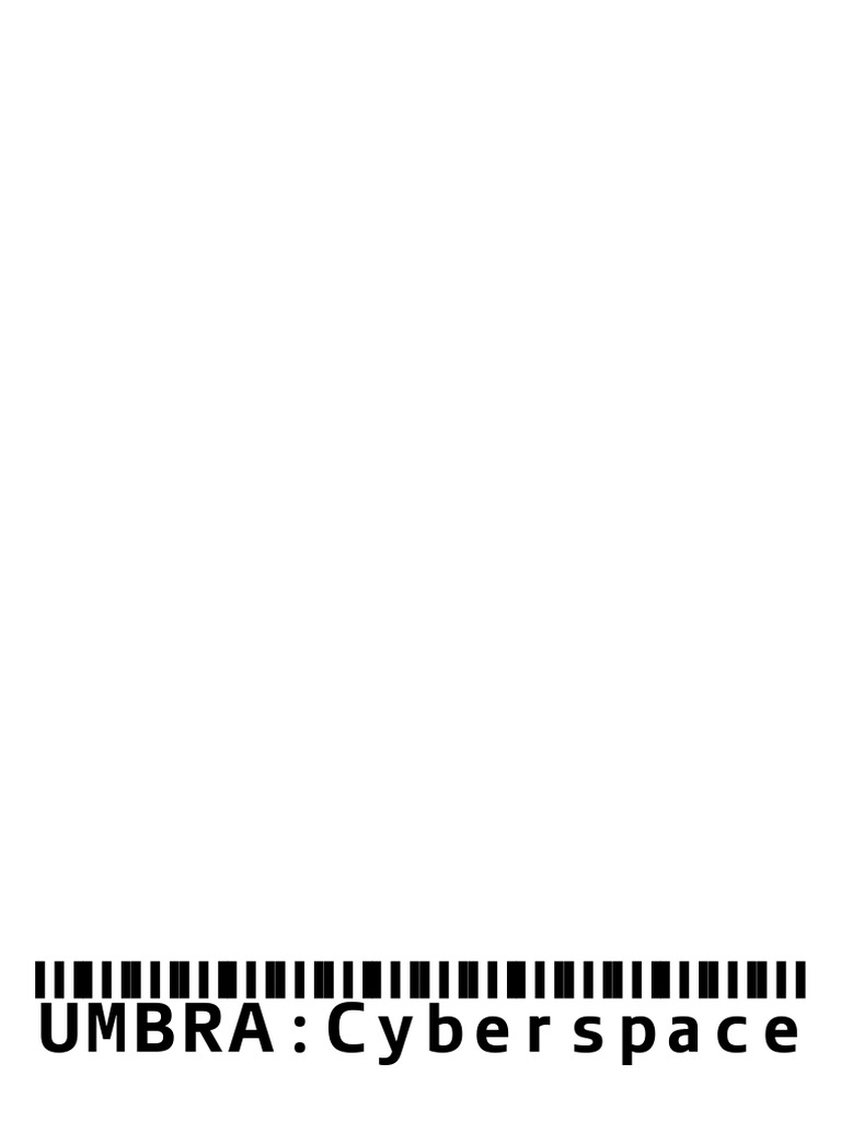 UMBRA - Cyberspace (Pages, Printer Friendly) | PDF | Cyberspace | Computer Science