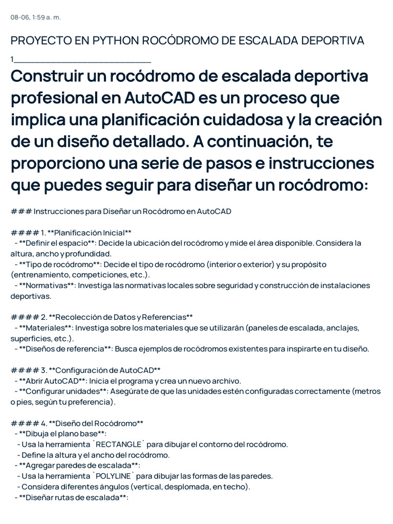 Proyecto Python Rocodromo Escalada Deportiva | PDF | Python (lenguaje de programación) | Contraseña