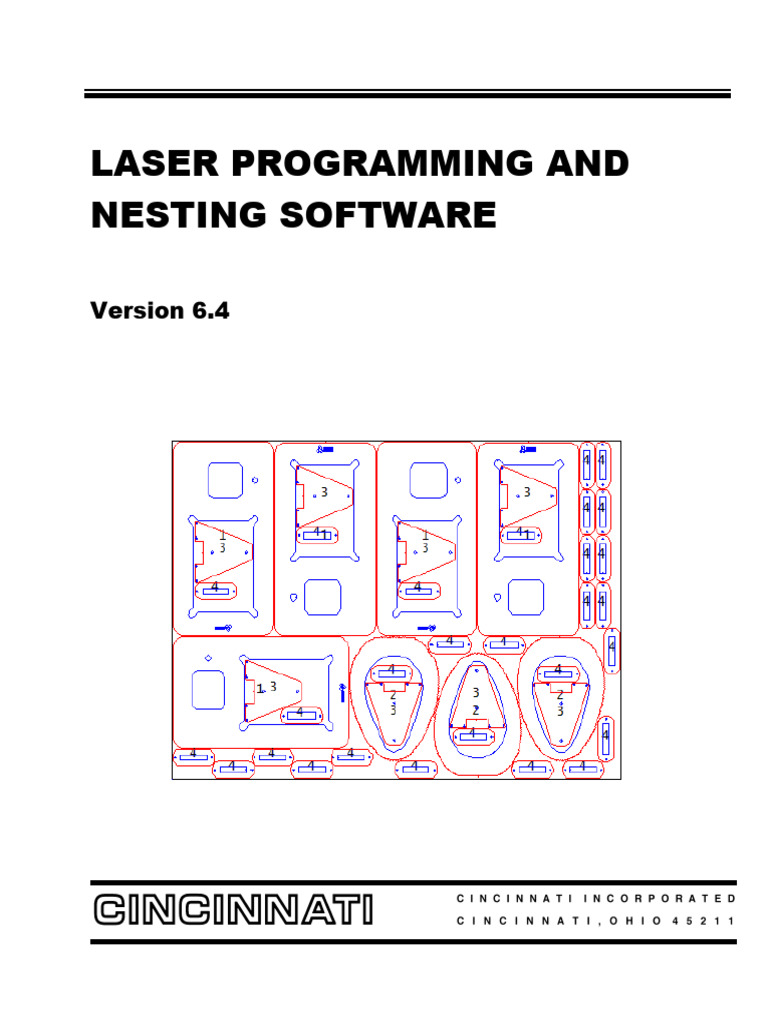 Laser Programing And Nesting Software Pdf Computer File Software