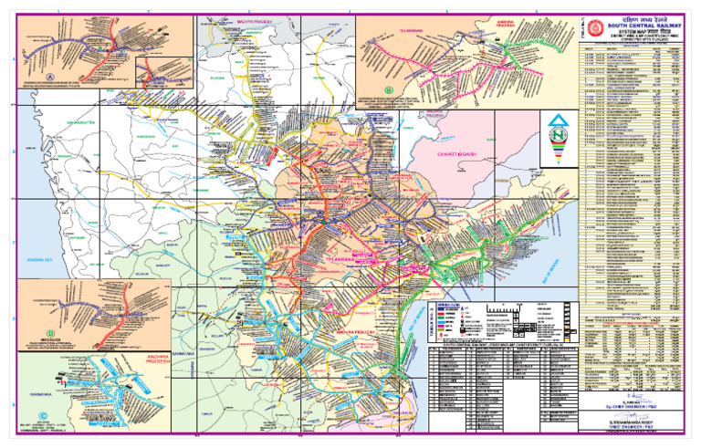 SCR System Map DIstrict Wise - 2023 | PDF