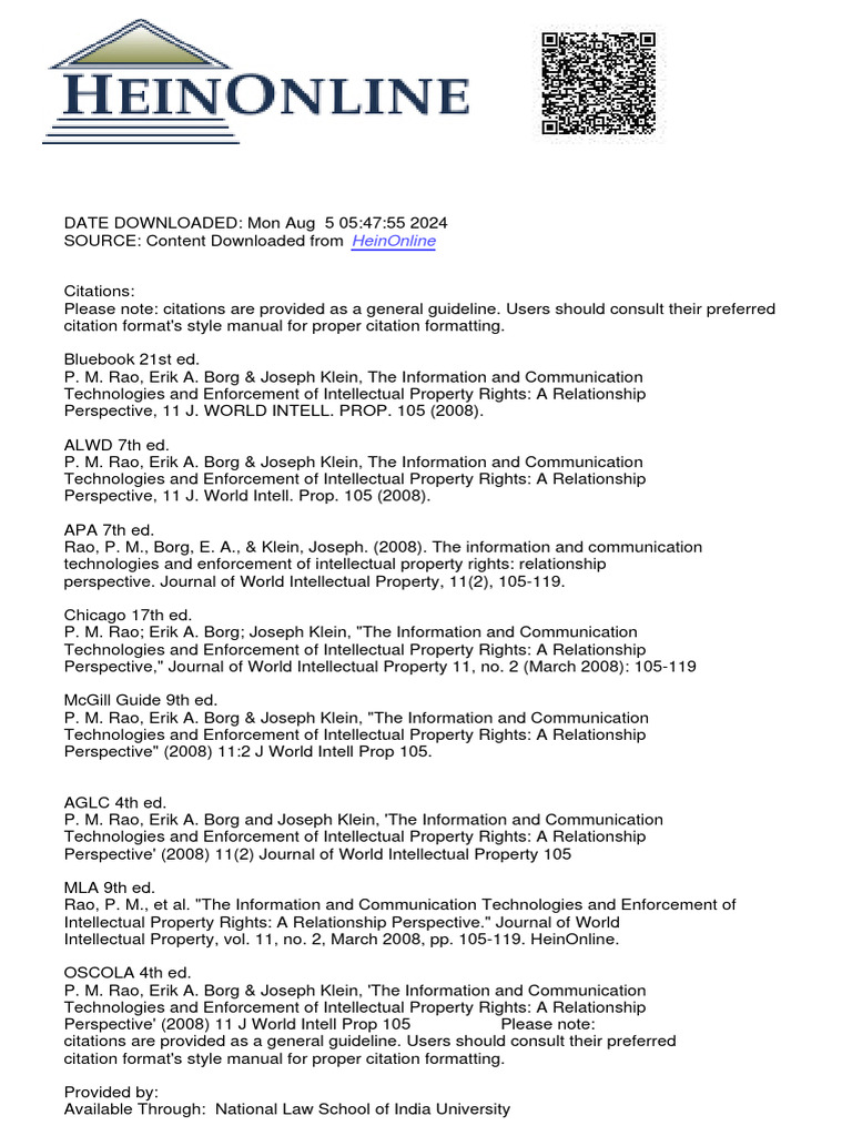 11 JWorld Intell Prop 105 | PDF | Proprietary Software | License