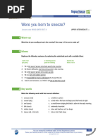 MEQ-SA Morningness-Eveningness Questionnaire | PDF | Sleep | Major ...