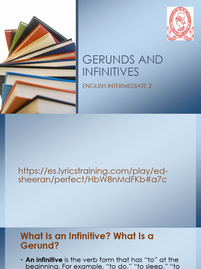 Gerunds and Infinitives Intermediate 2 | PDF | Verb | Preposition And ...