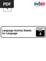 LAS-Language1 Q3 Week7-V2 | PDF | Learning | Copyright