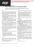 Astm D638 22 | PDF | Young's Modulus | Elasticity (Physics)