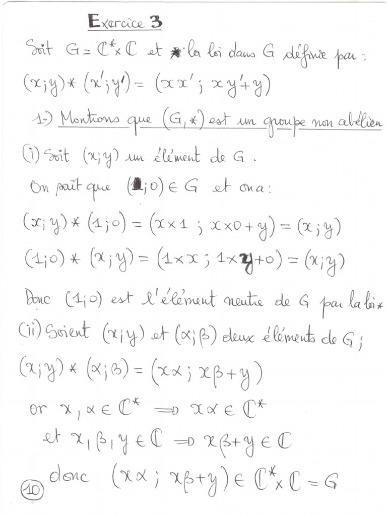 TD1 - Alg3 Exo3 | PDF