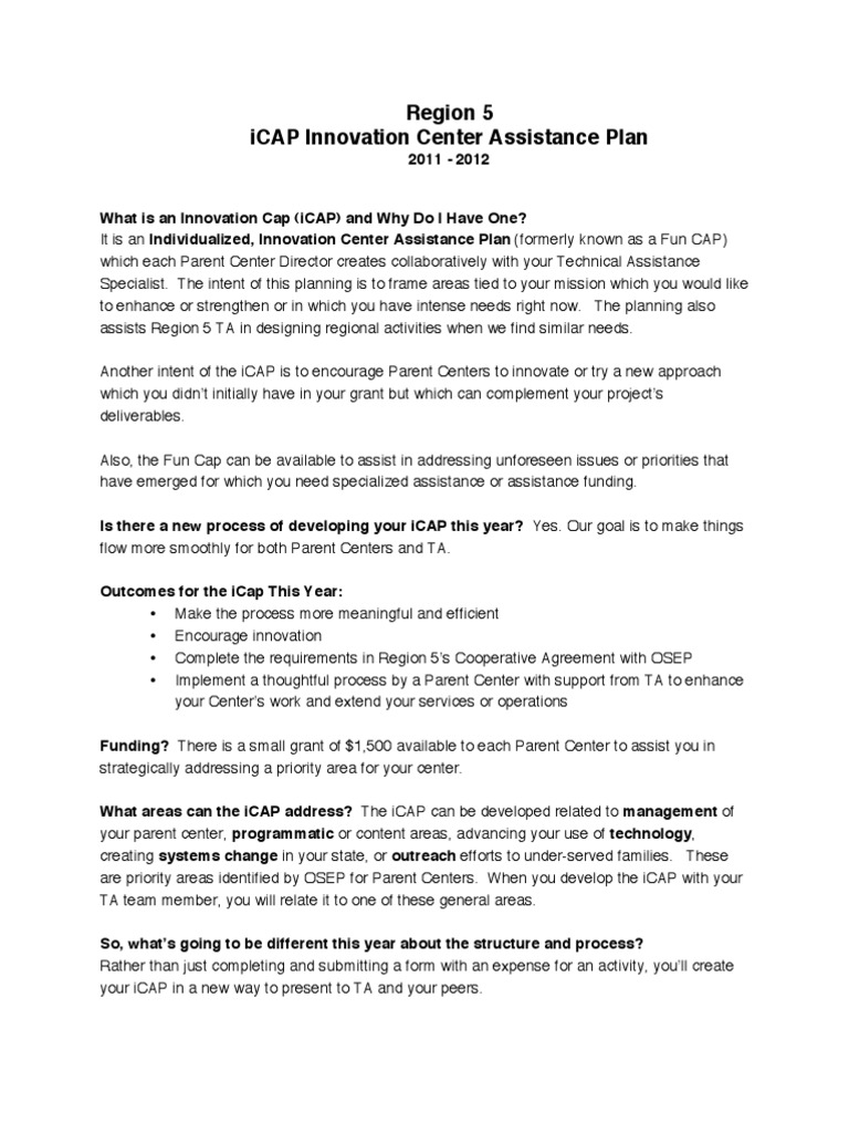 R5 Icap Written Proposal Form | PDF | Communication | Cognition