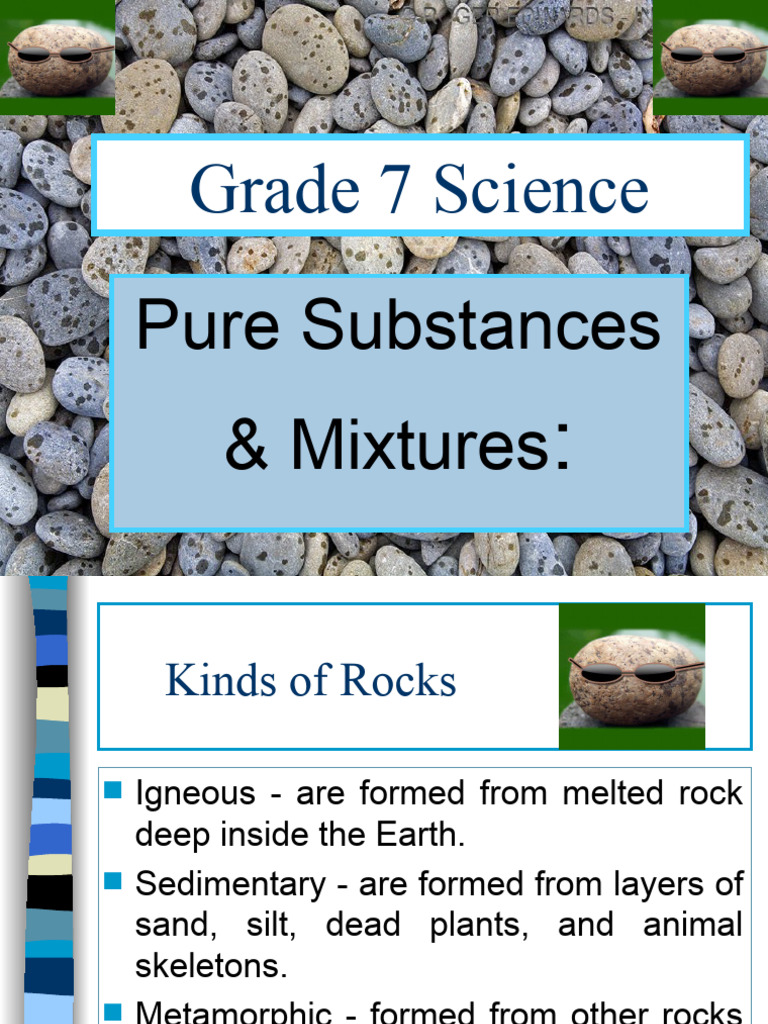 Grade 7 Mixture Substances | PDF | Chemical Substances | Mixture