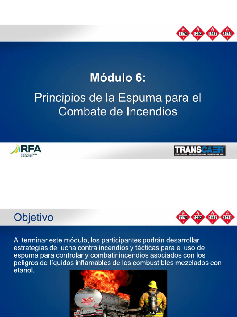 Spanish Version Module 6 Fire Fighting Foam Principles - Final .Mar ...