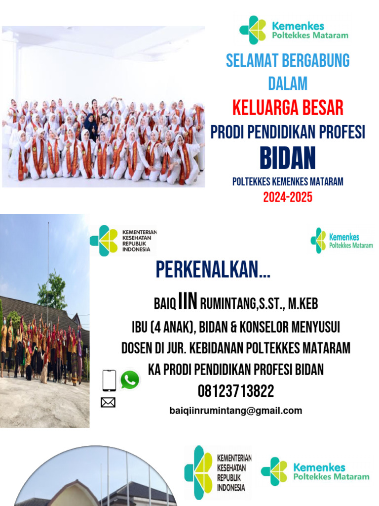 Gambaran PBM Profesi Bidan 2024 | PDF