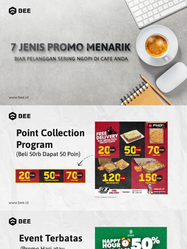 Ebook 7 Jenis Promo Agar Cafe Ramai Pengunjung | PDF
