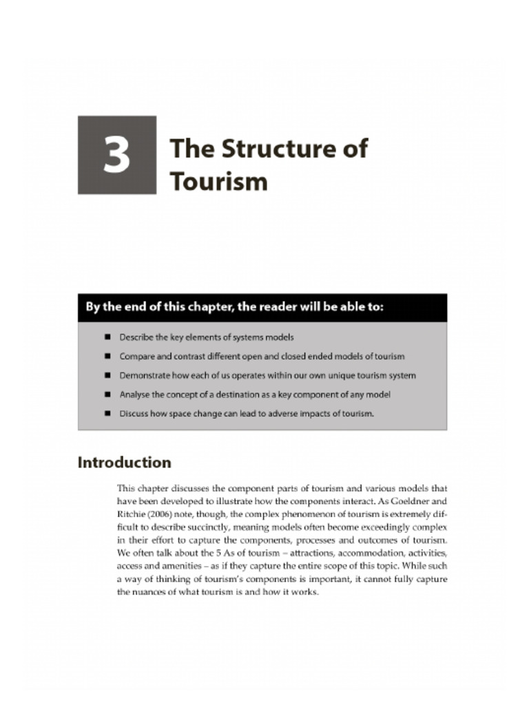 McKercher & Prideaux 2020. La Estructura Del Turismo en Tourism ...