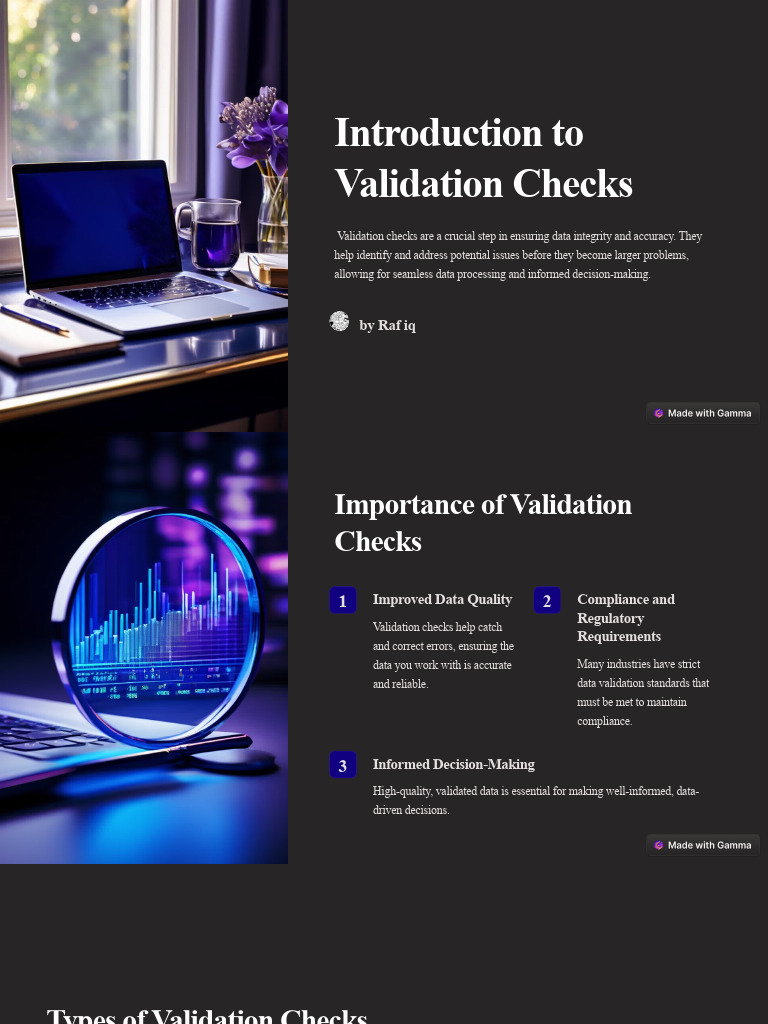 Essential Guide to Data Validation Checks | PDF | Performance Indicator ...