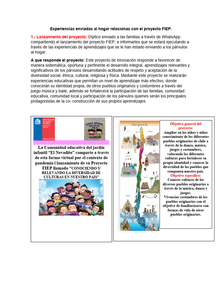 Diversidad Cultural en Casa | PDF | Educación de la primera infancia