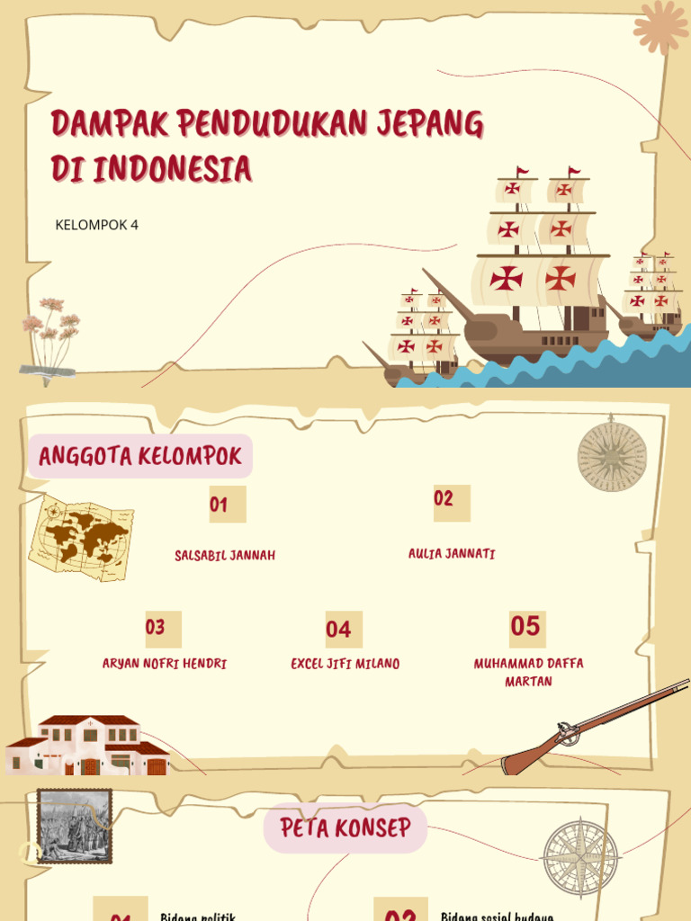 Dampak Pendudukan Jepang di Indonesia | PDF