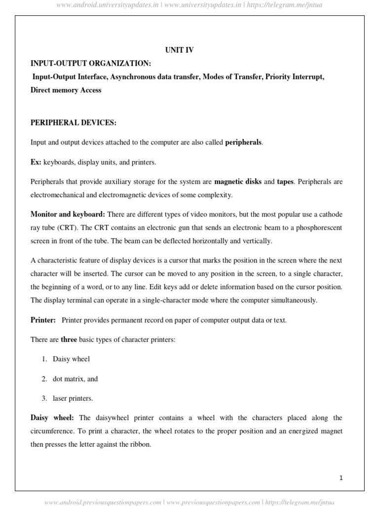 CAO Unit4 | PDF | Computer Data Storage | Random Access Memory