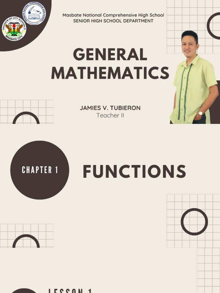 Genmath Chapter1 Lesson1 | PDF