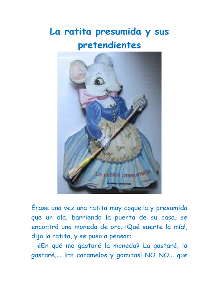 La Ratita Presumida | PDF